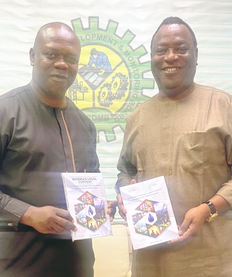 NCDMB’s Ezeobi unveils groundbreaking book on local content – Meiza
